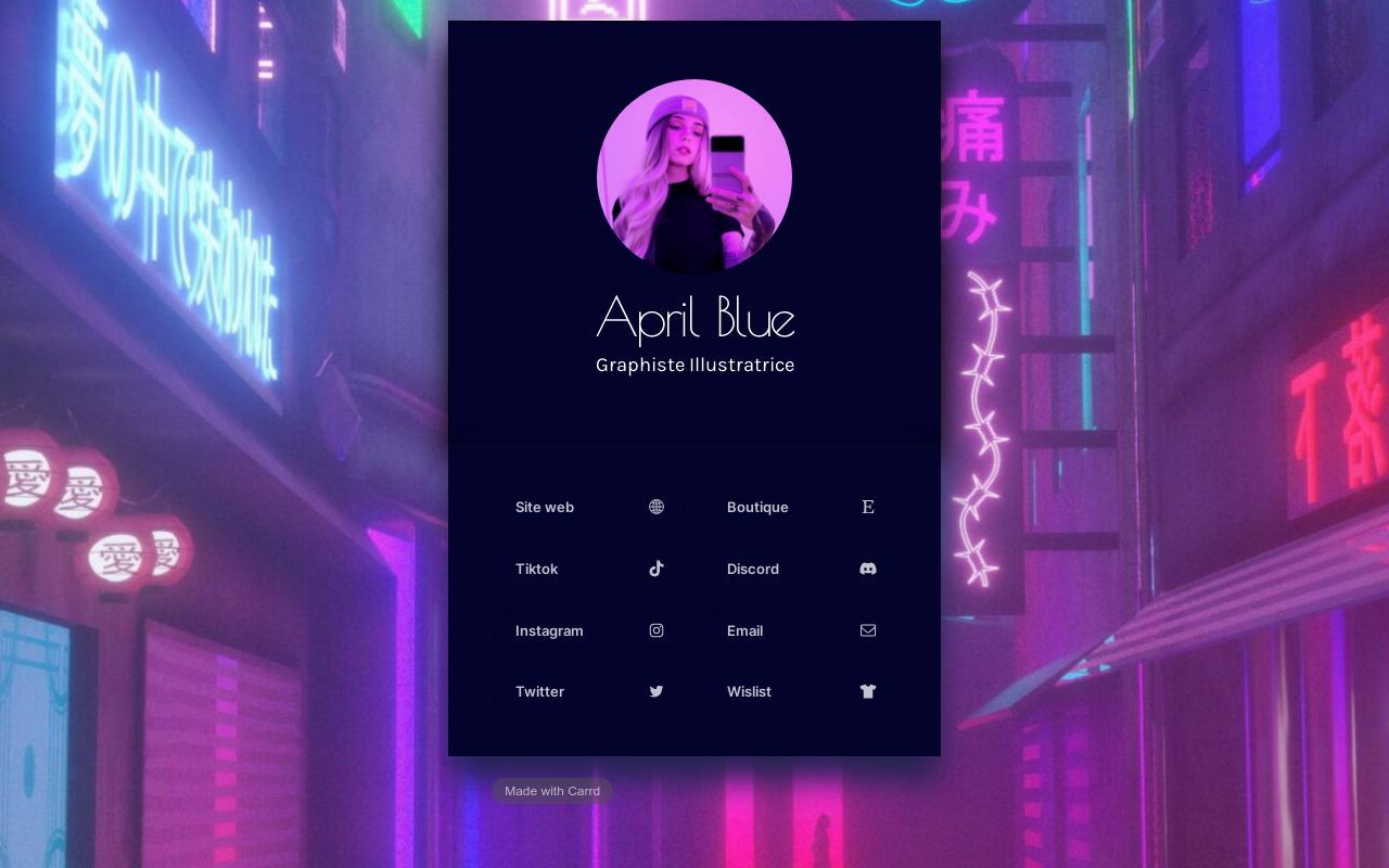 April Blue